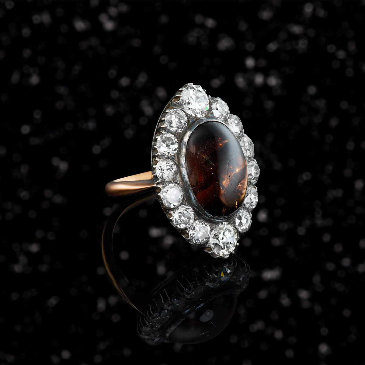Victorian navette ring store