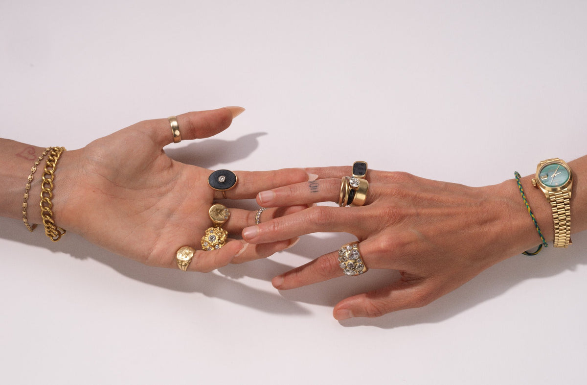 Antique Rings Products Collection | The Moonstoned